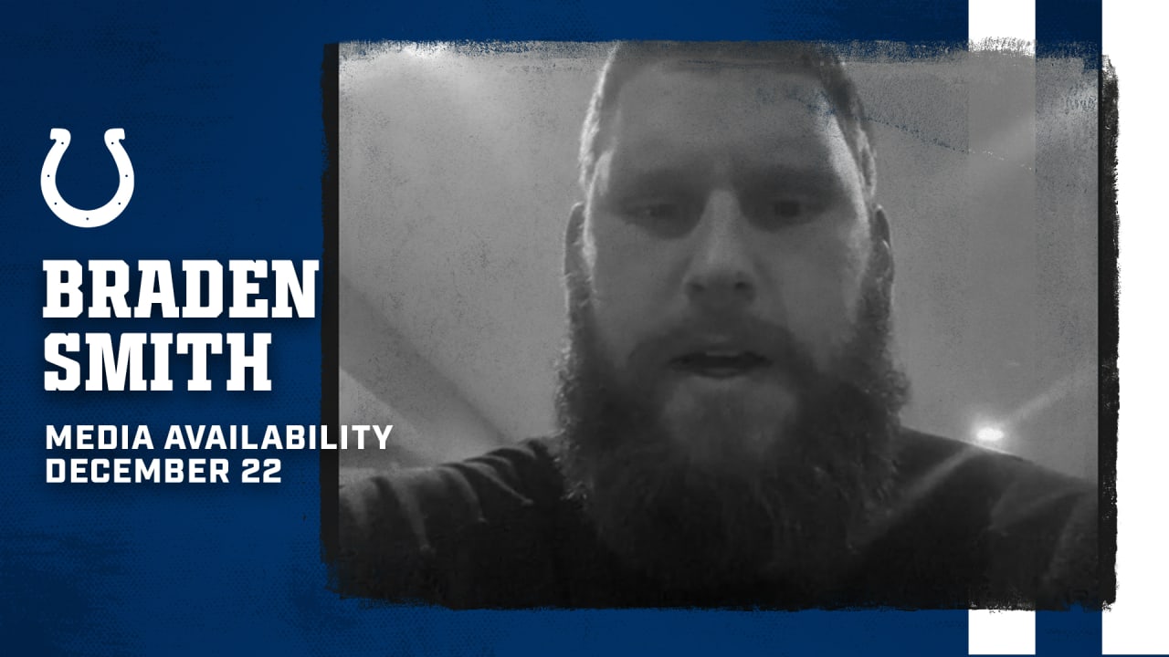 Colts OL Braden Smith on progress at tackle