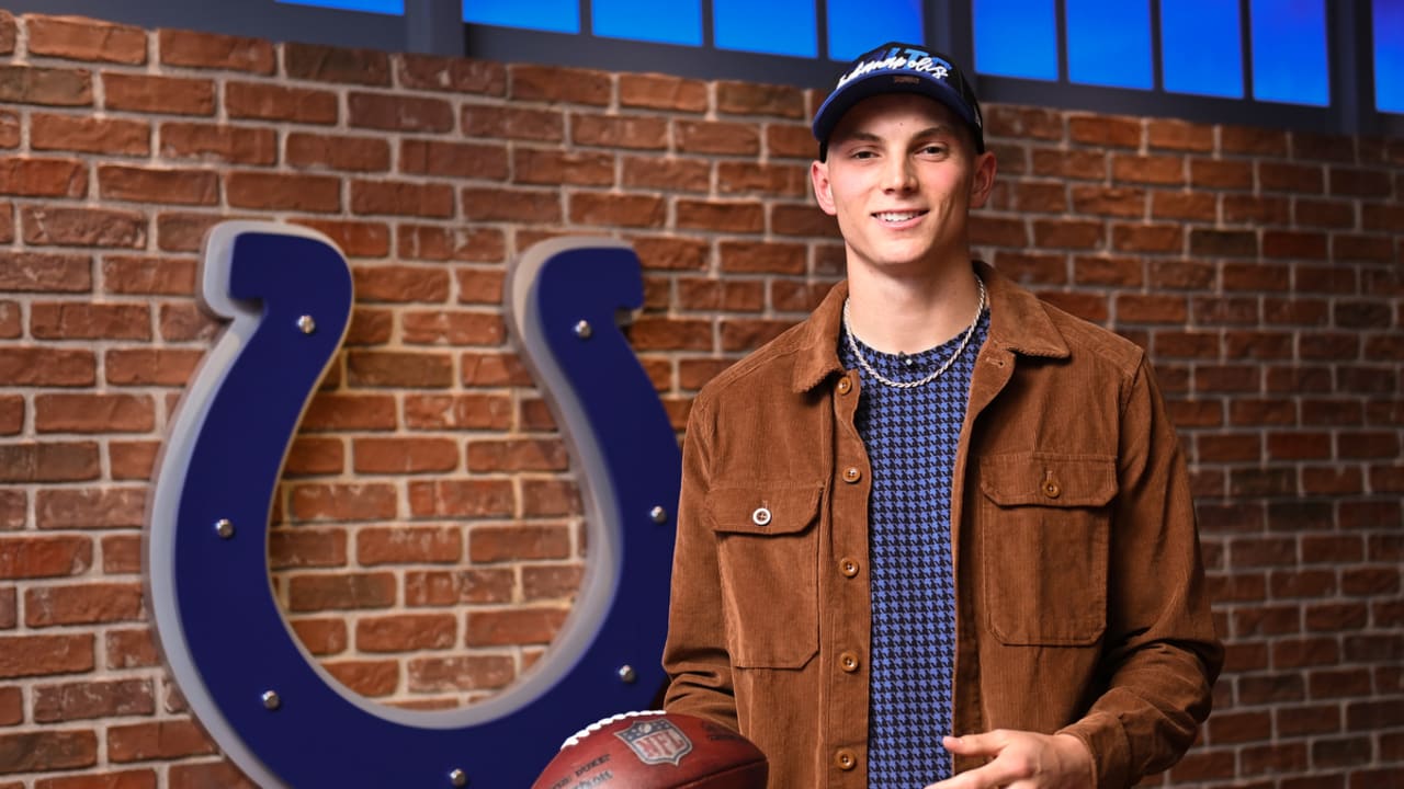 Alec Pierce Arrives in Indy