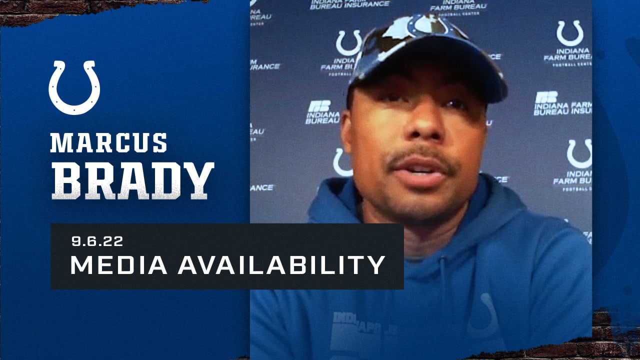OC Marcus Brady: Colts at Texans, Week 1