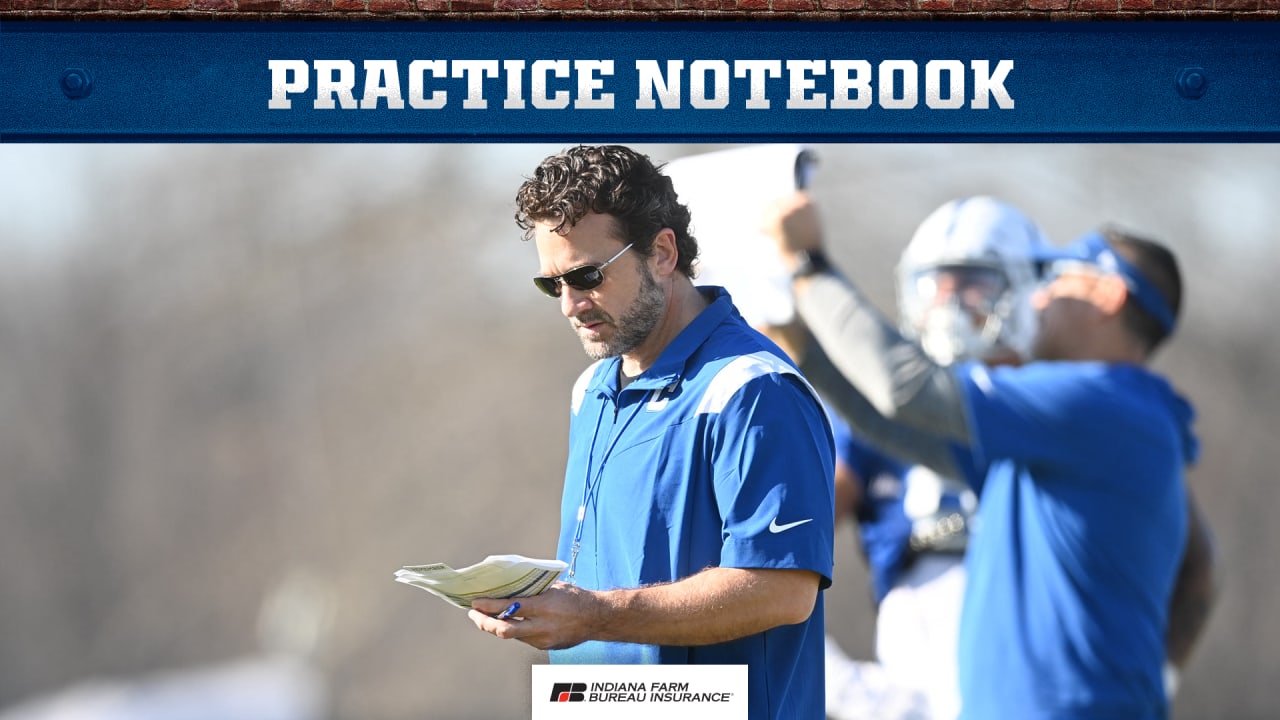 Practice Notebook: Jeff Saturday to Pursue Full-Time Head Coach ...