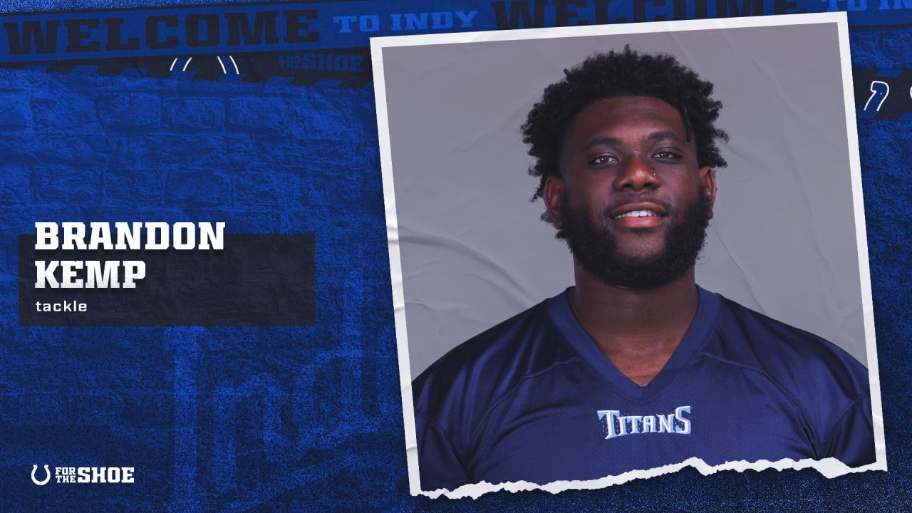 Colts Sign Free Agent Tackle Brandon Kemp