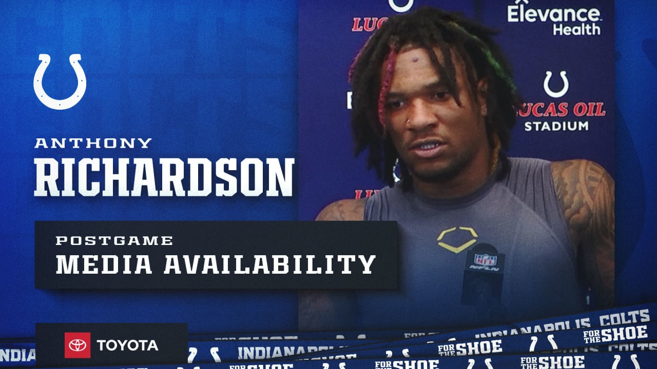 Anthony Richardson: Colts vs. Rams postgame