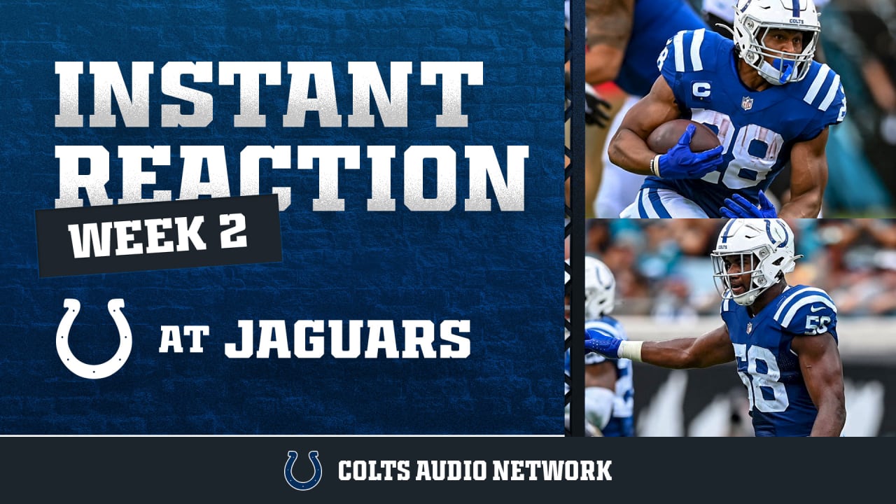 Instant Reaction: Colts at Jaguars, Week 2