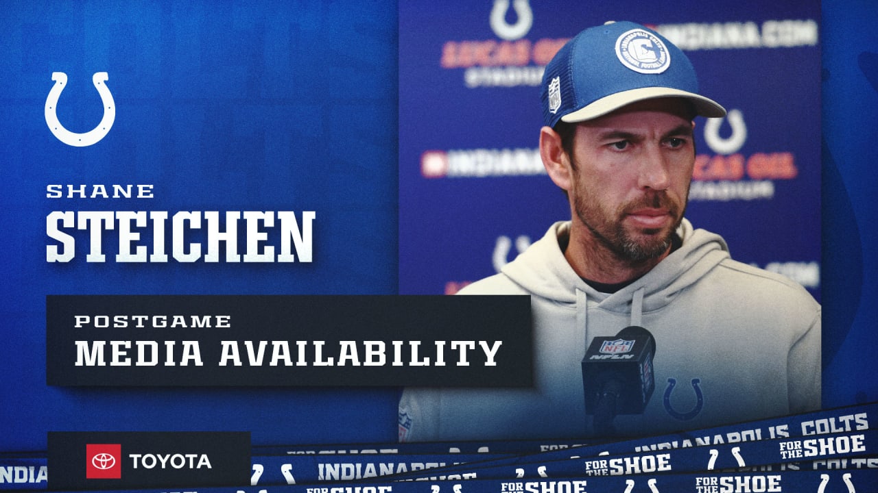 Shane Steichen: Colts vs. Browns postgame