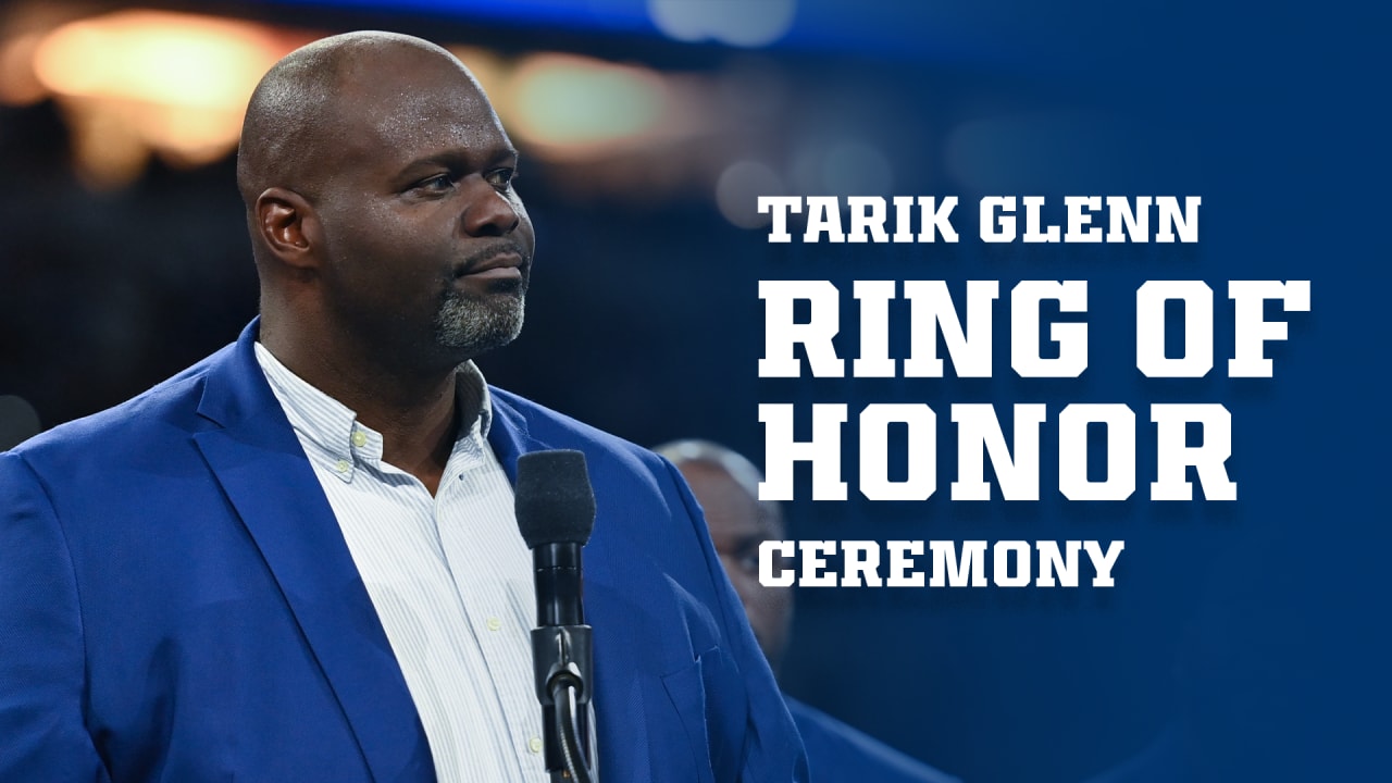 Tarik Glenn Ring of Honor Ceremony