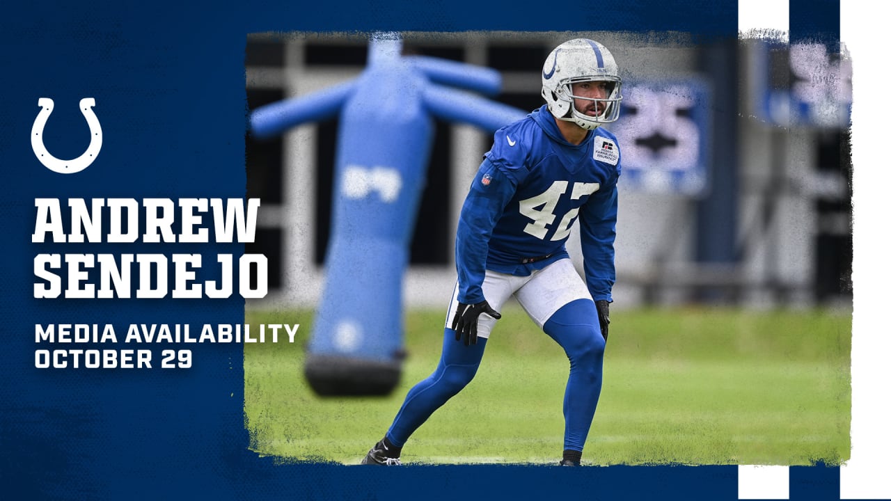 Andrew Sendejo: Colts vs. Titans, Week 8