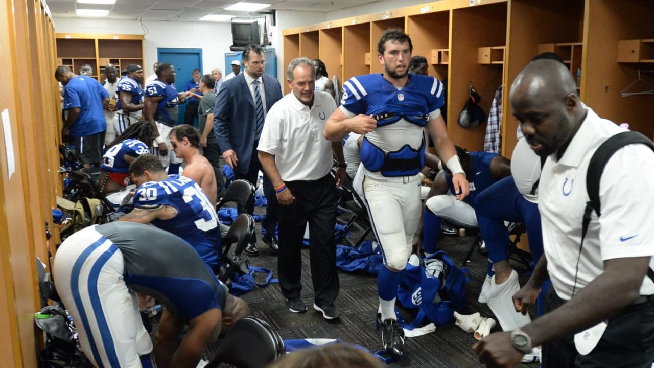 Colts @ Jaguars 2014 - LOCKER ROOM