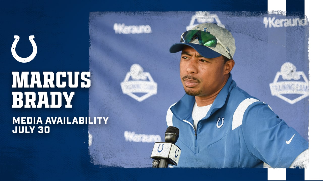 2021 Training Camp: Marcus Brady, July 30