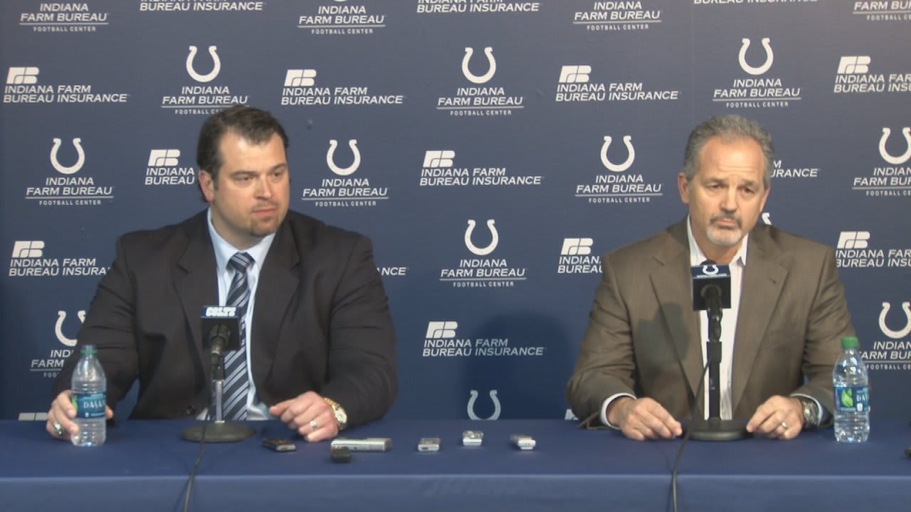 Ryan Grigson and Chuck Pagano talk Hugh Thornton