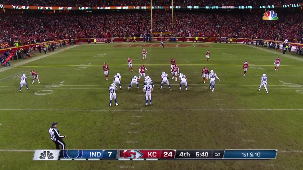 HIGHLIGHT: Andrew Luck touchdown throw to T.Y. Hilton