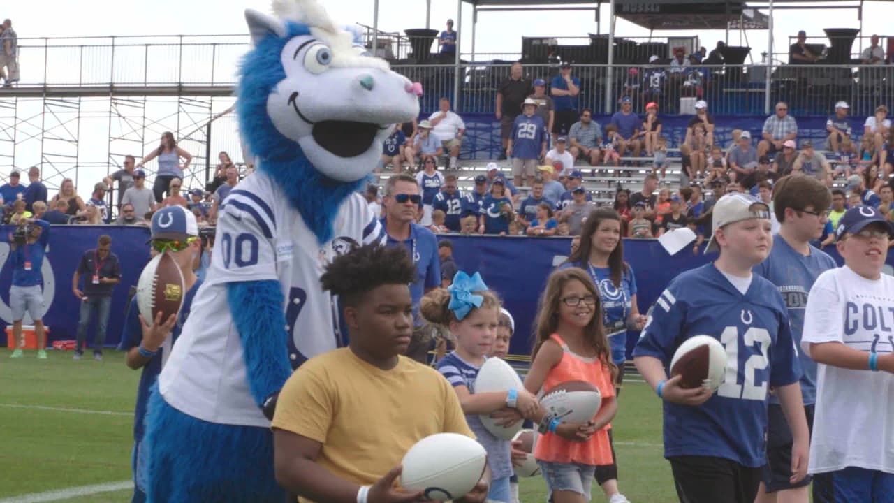 Riley Kids Visit Camp