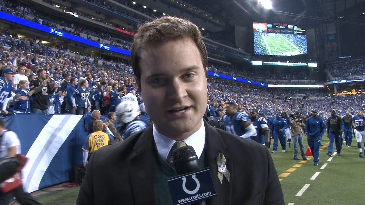 Colts Halftime Update from Lucas Oil Stadium