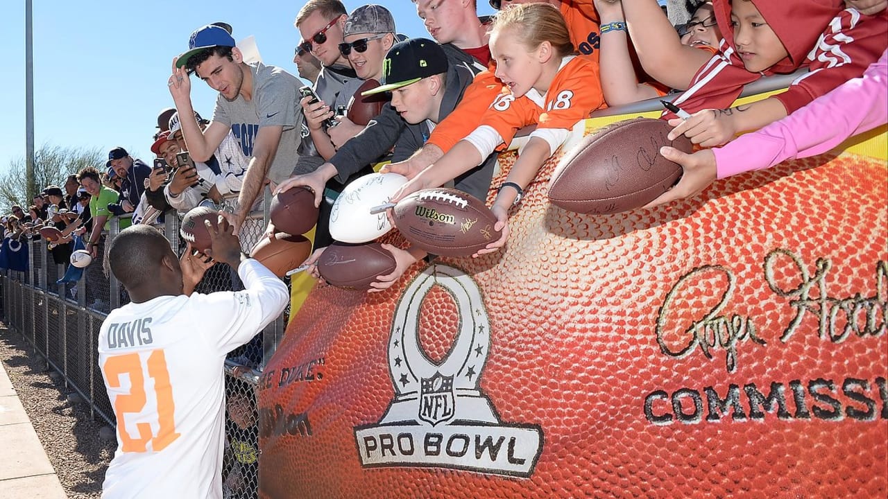 2015 Pro Bowl - Glendale, Arizona - ADAMS, DAVIS AND HILTON