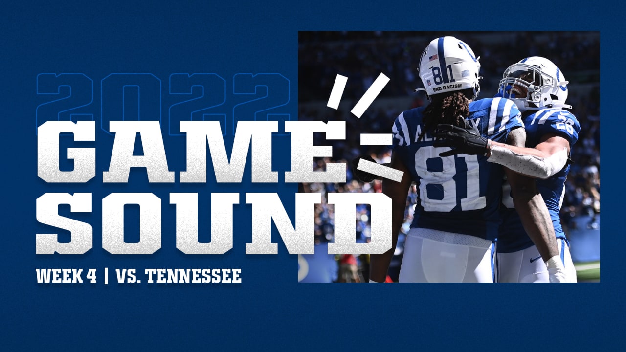 Game Sound: Colts vs. Titans