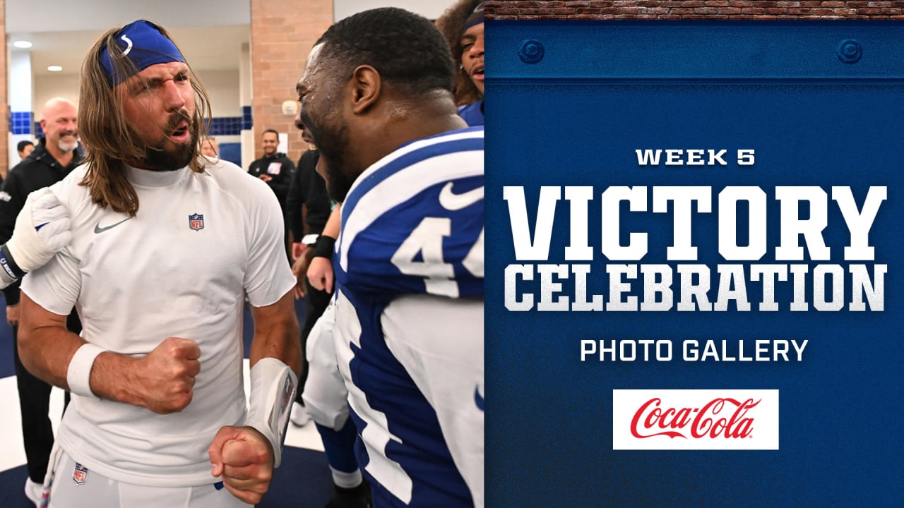 Victory Celebration: Colts vs. Titans