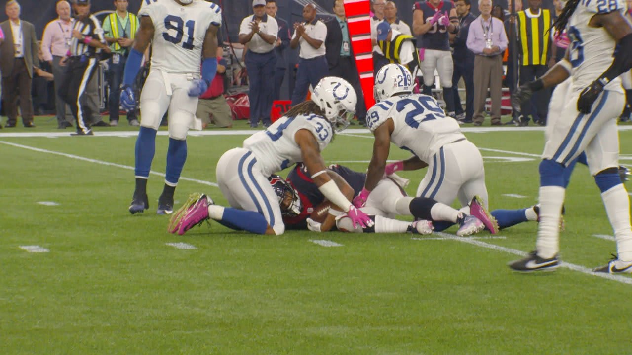 Colts Highlight of the Day: The Safety Squeeze