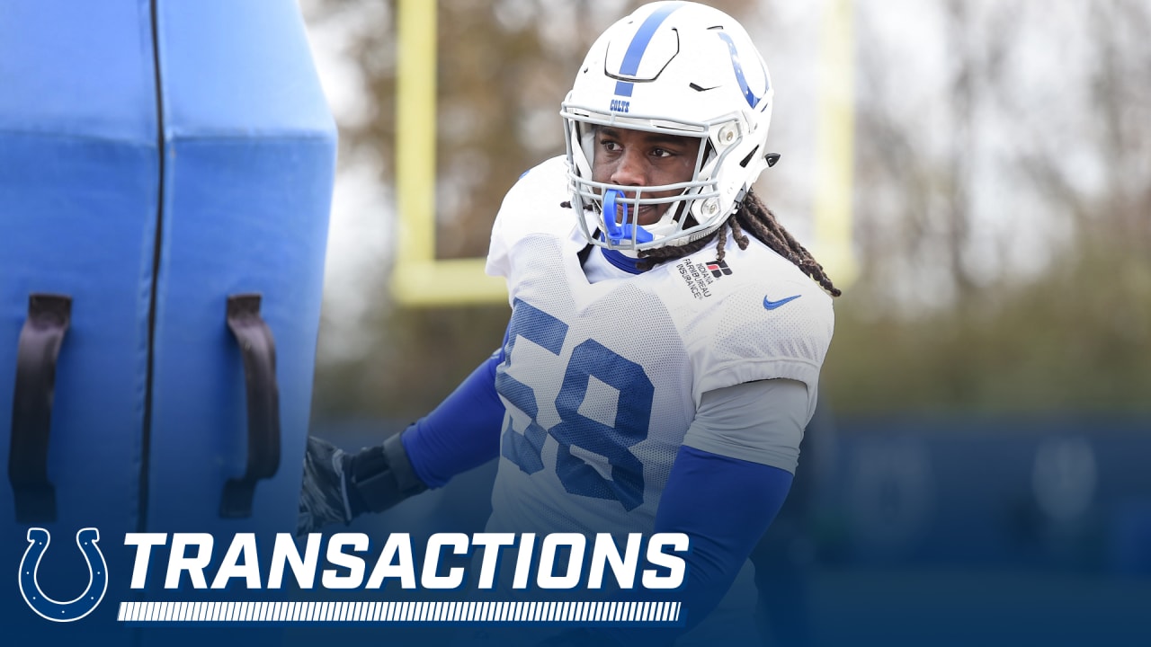 Roster Moves: Colts Re-Sign DE Anthony Winbush To Practice Squad