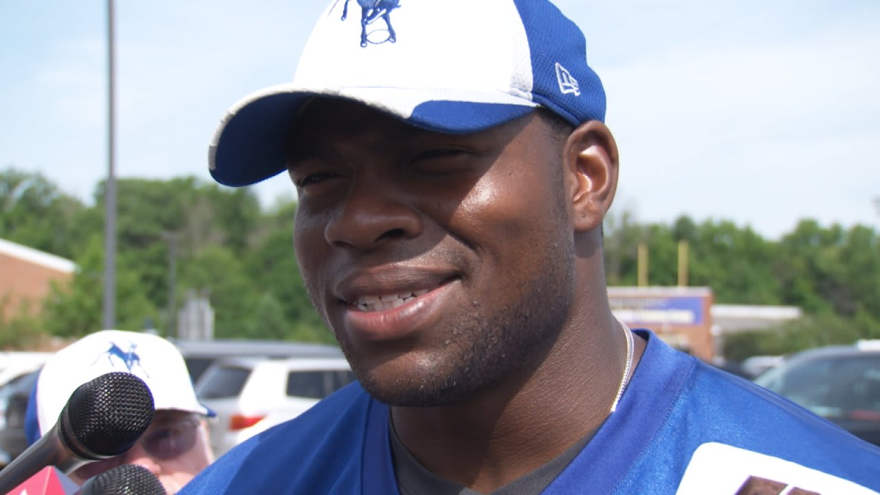 Colts TE Dwayne Allen Drops Weight