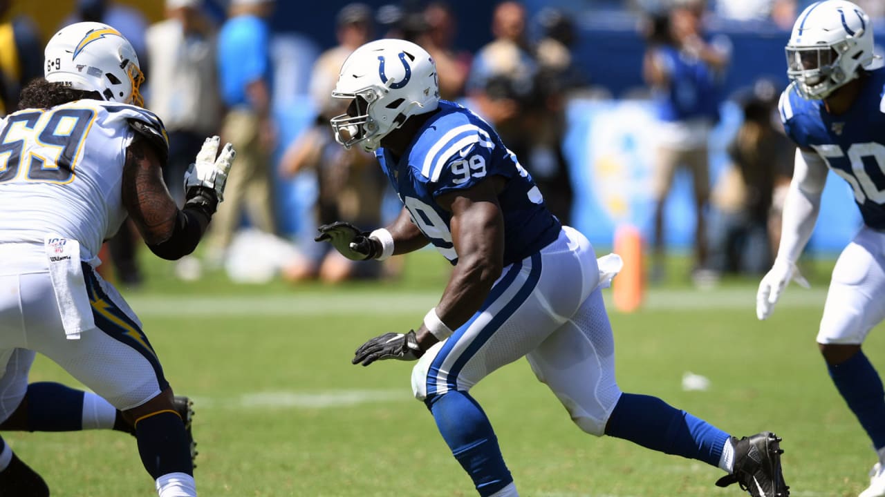 HIGHLIGHT | Justin Houston Drops Philip Rivers For First Sack With Colts