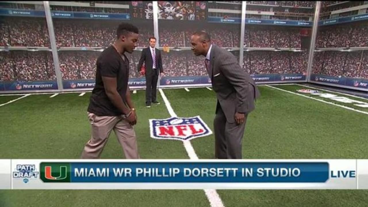 Dorsett on his wide receiver rank: I'm up there with the best in the draft