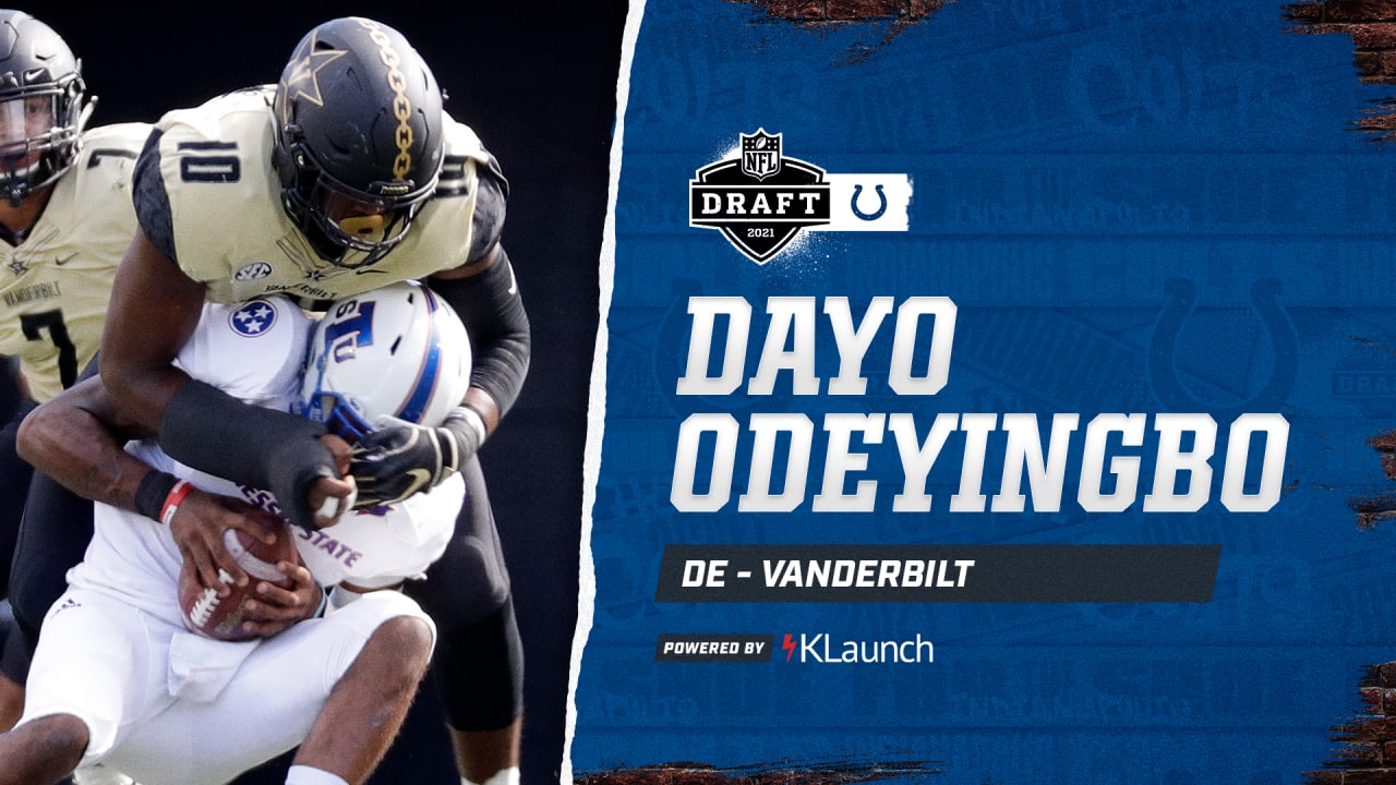 First Look: Dayo Odeyingbo Selected 54th Overall By Colts