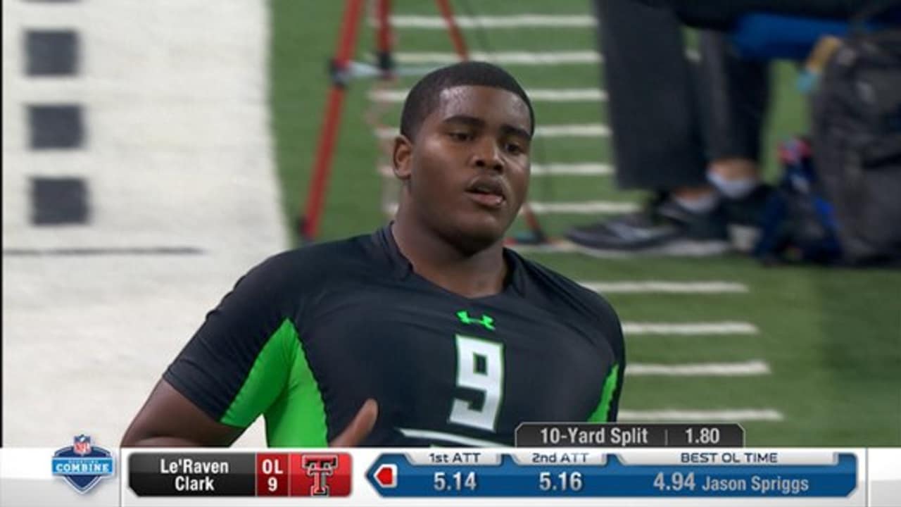 2016 Combine workout: Le'Raven Clark