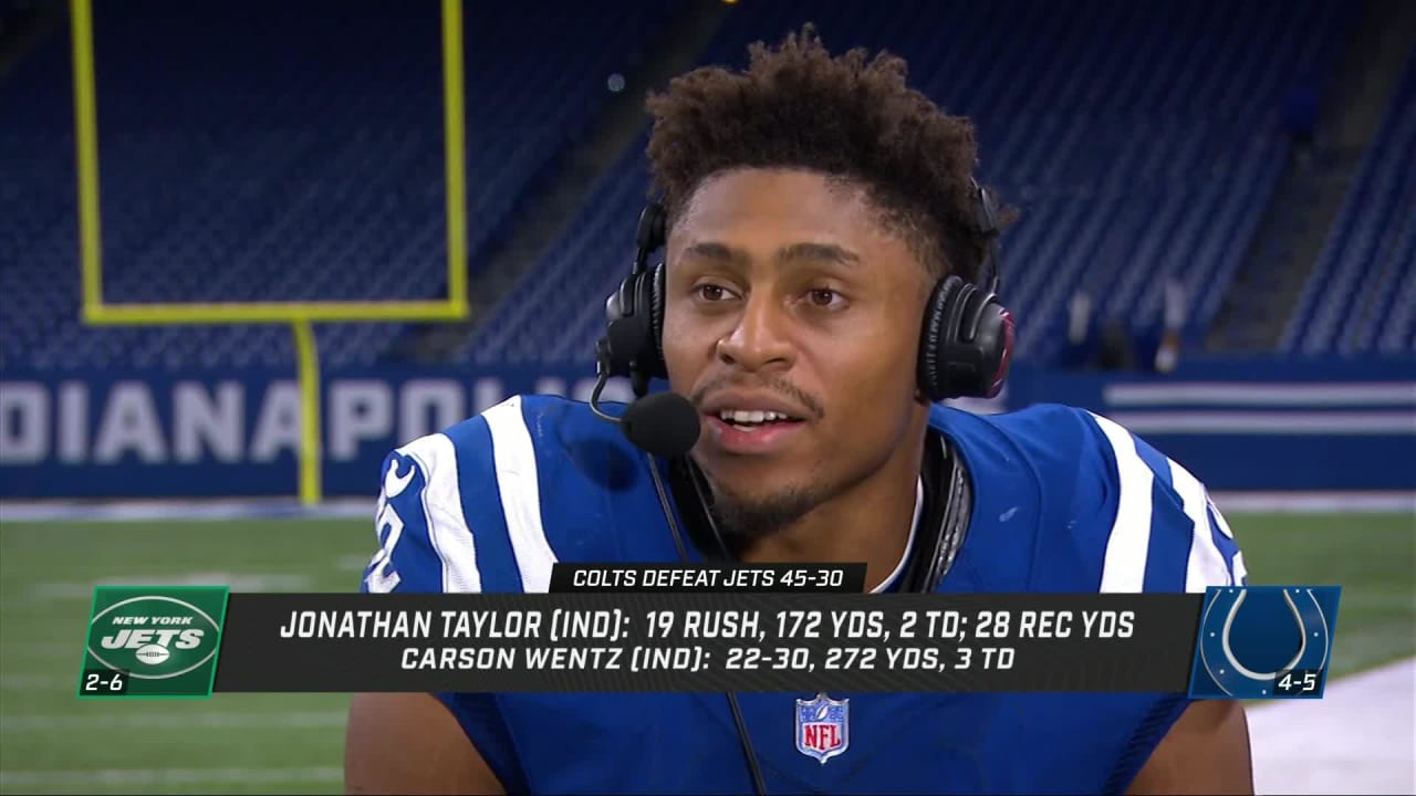 NFLN | Jonathan Taylor Explains What 'TNF' Win Means For Colts