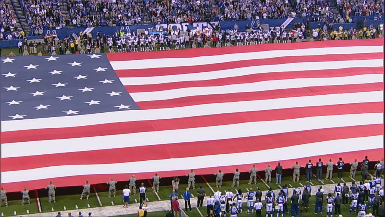 National Anthem: Colts vs. Patriots