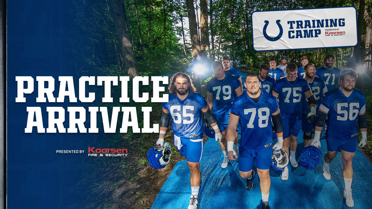 2023 Colts Training Camp: Practice Arrival, July 29