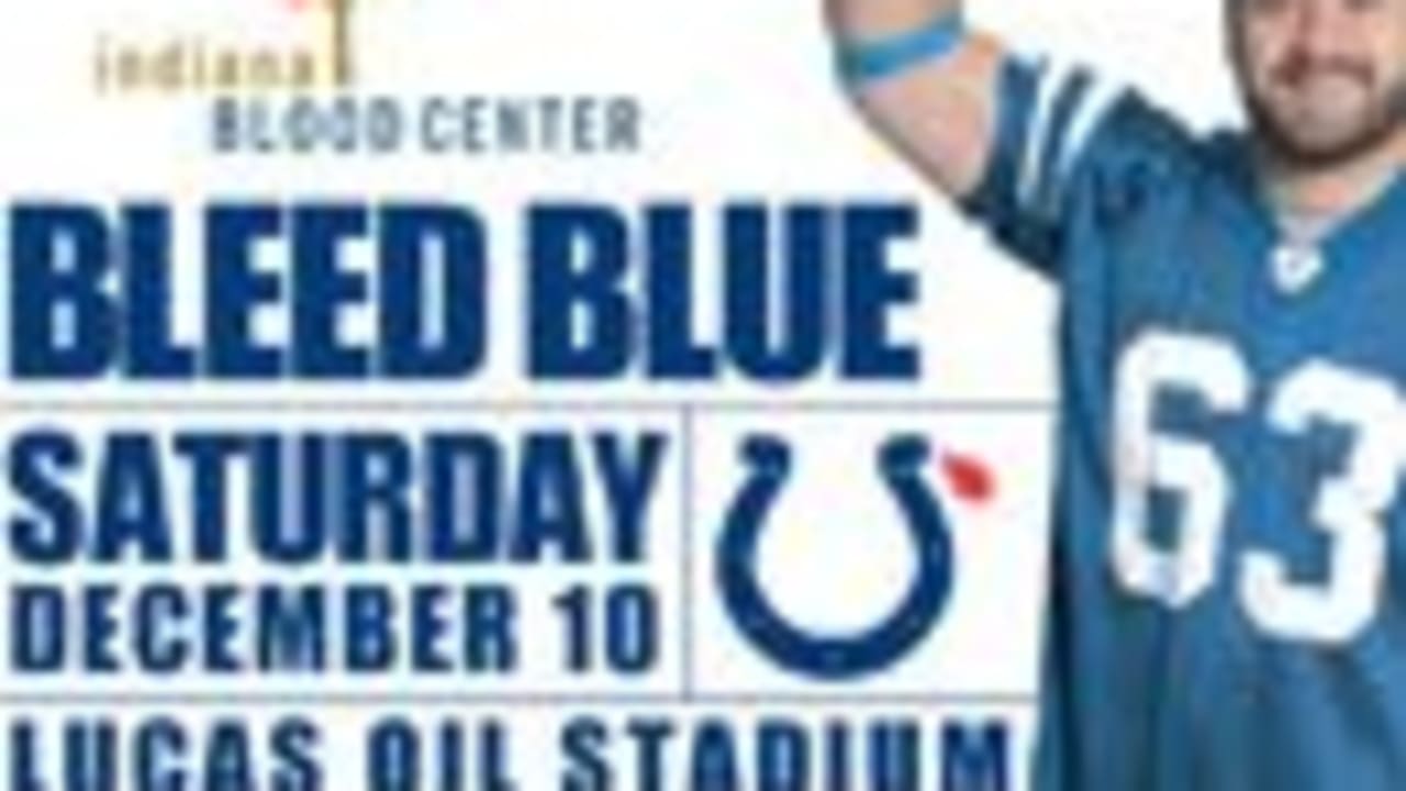 'Bleed Blue Blood Drive' Kicks Off at Lucas Oil Stadium with 2,500 Donors
