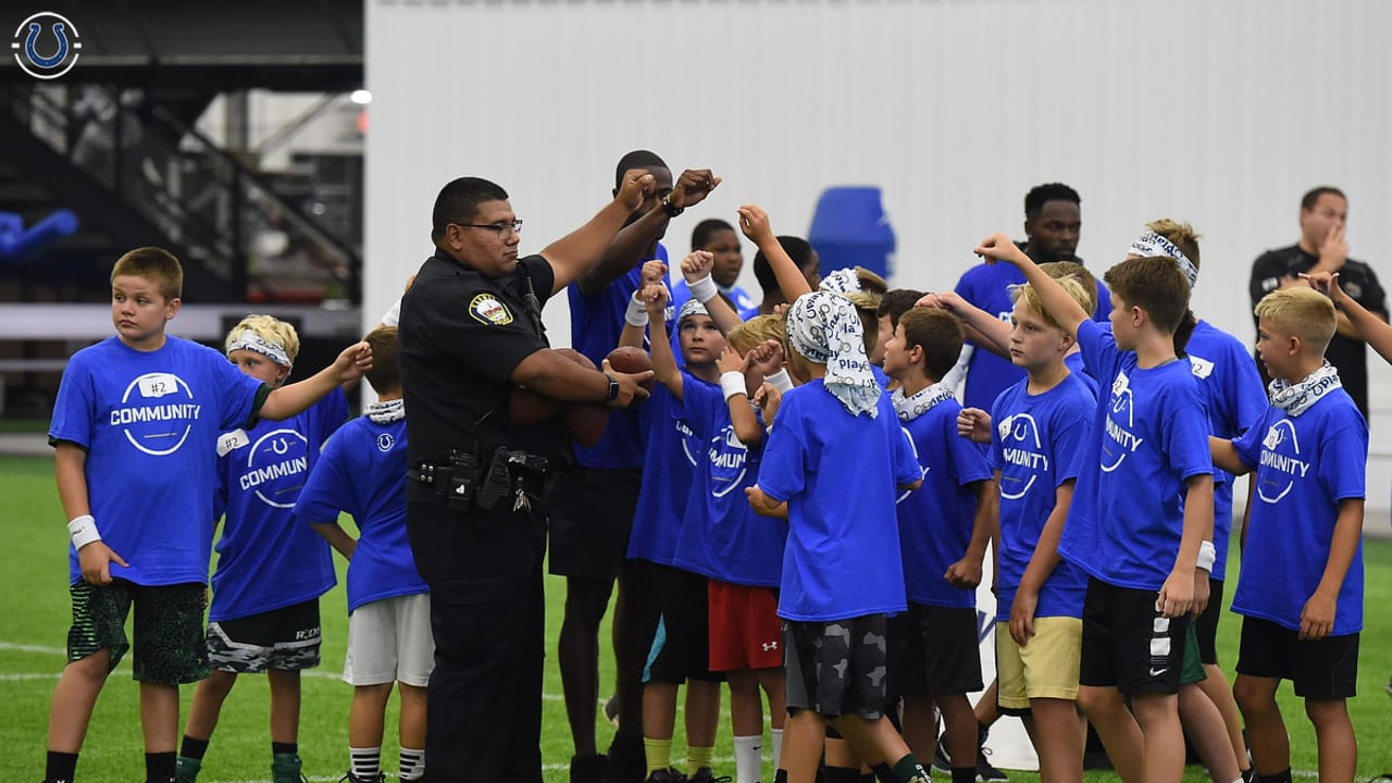 Colts and IMPD Host Youth Football Camp