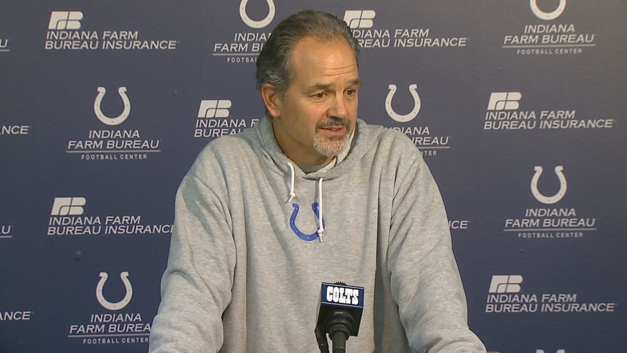 Coach Pagano: "We've got a job to go do."
