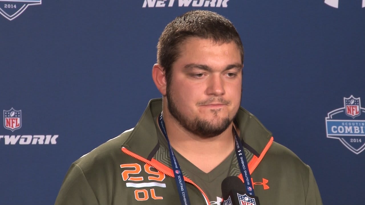2014 NFL Combine: Zack Martin - Notre Dame
