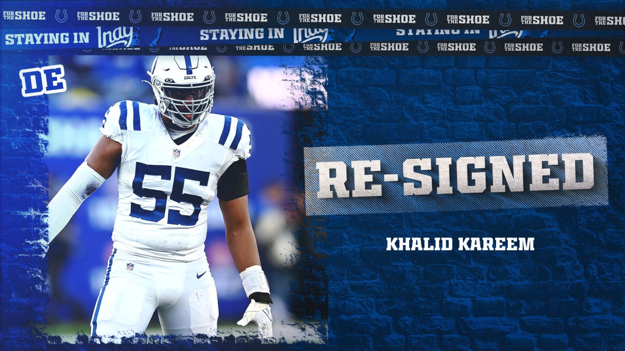 Colts re-sign DE Khalid Kareem
