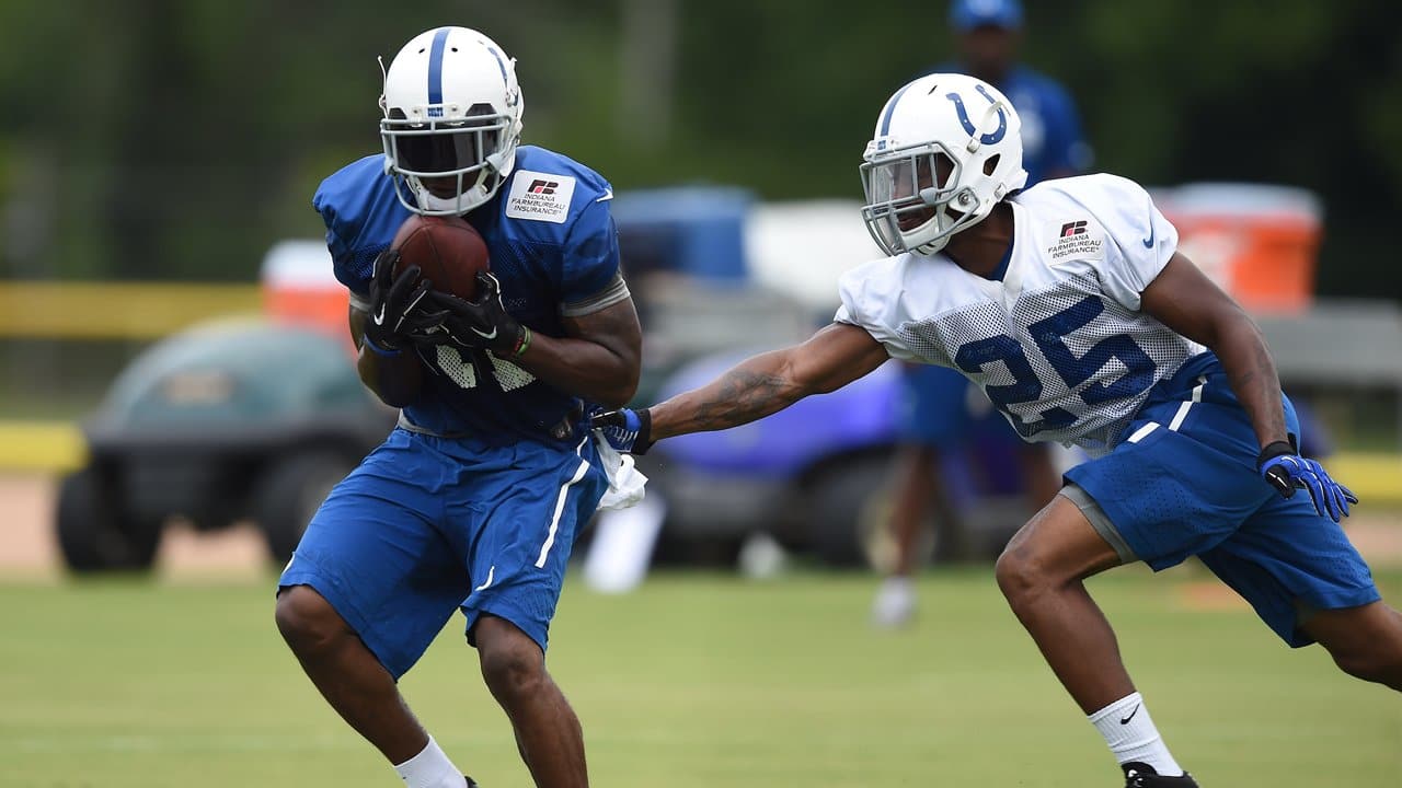 Coach Pagano On Wide Receivers: Day Three