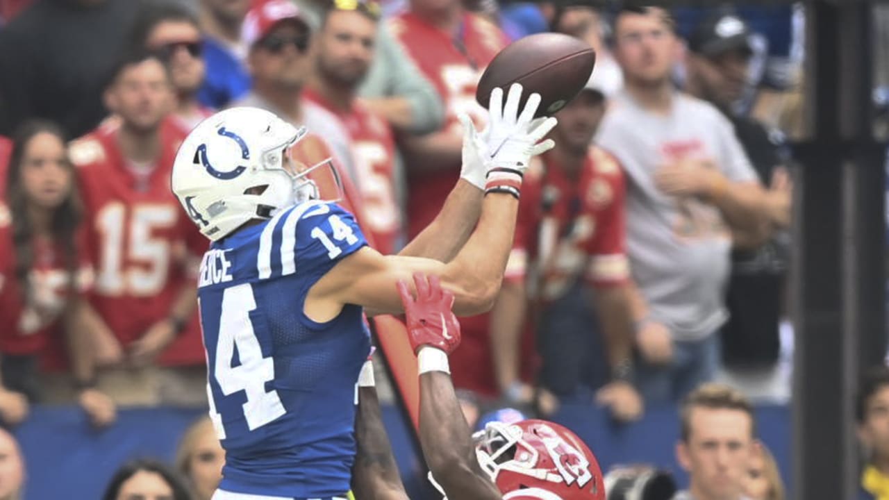 Colts rookie WR Alec Pierce logs his first three NFL receptions in big ...