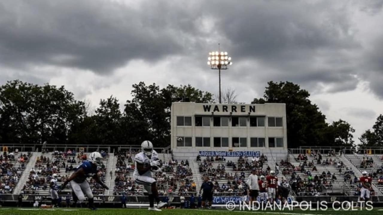 Colts Practice Under The Lights At Warren Central And Create Special ...