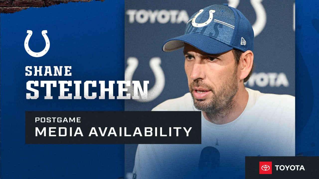 Shane Steichen: Colts at Eagles postgame