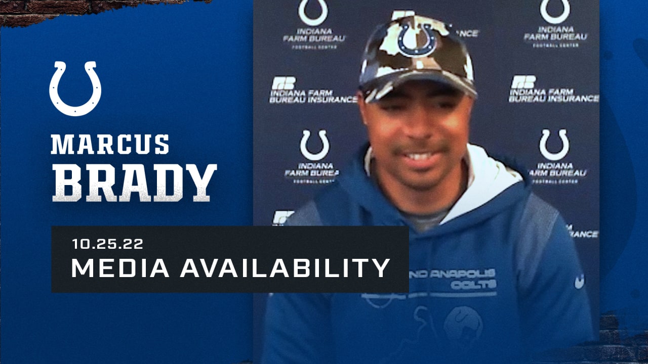 OC Marcus Brady: Colts vs. Commanders, Week 8