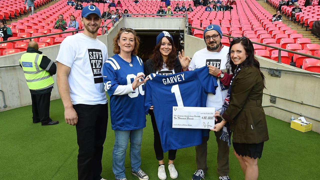 Colts Make Donation To CALM