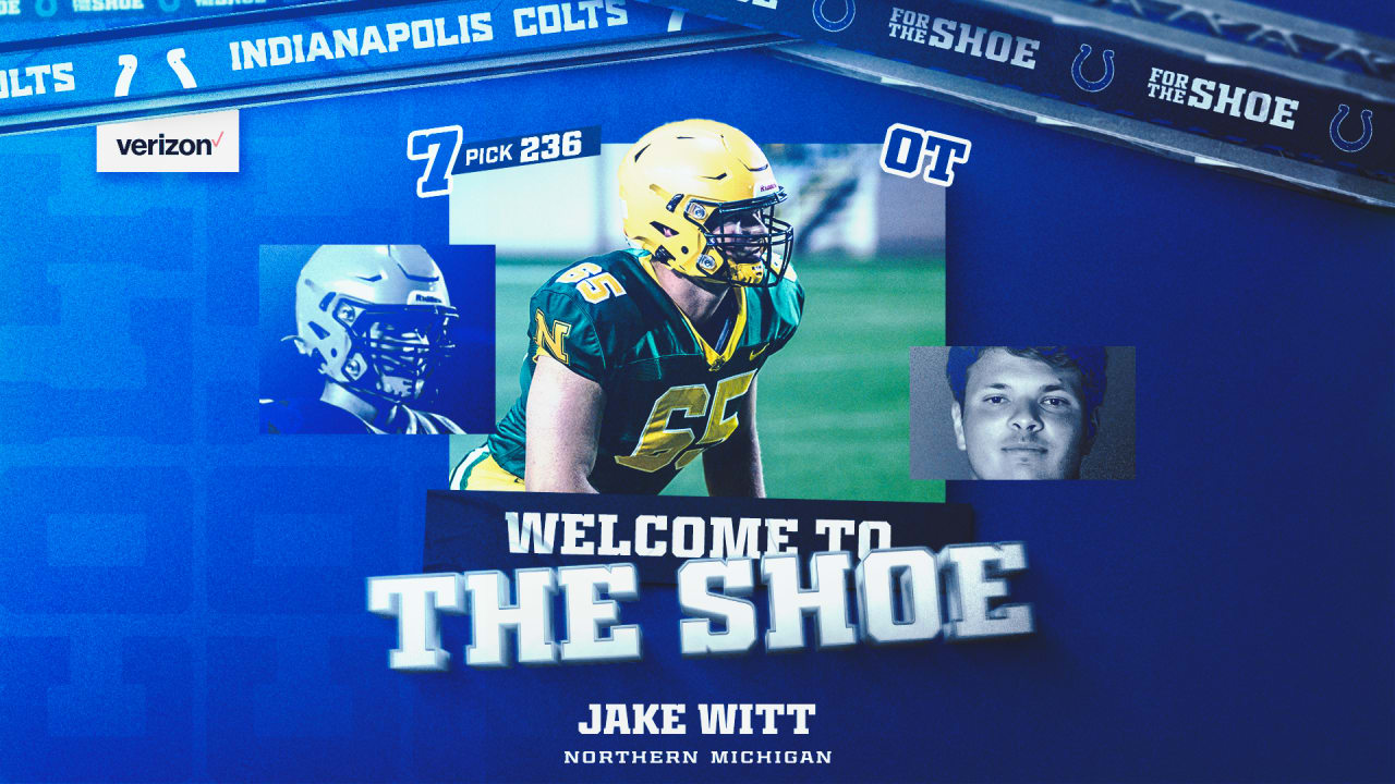 Colts select Northern Michigan OT Jake Witt with No. 236 pick in 2023 ...