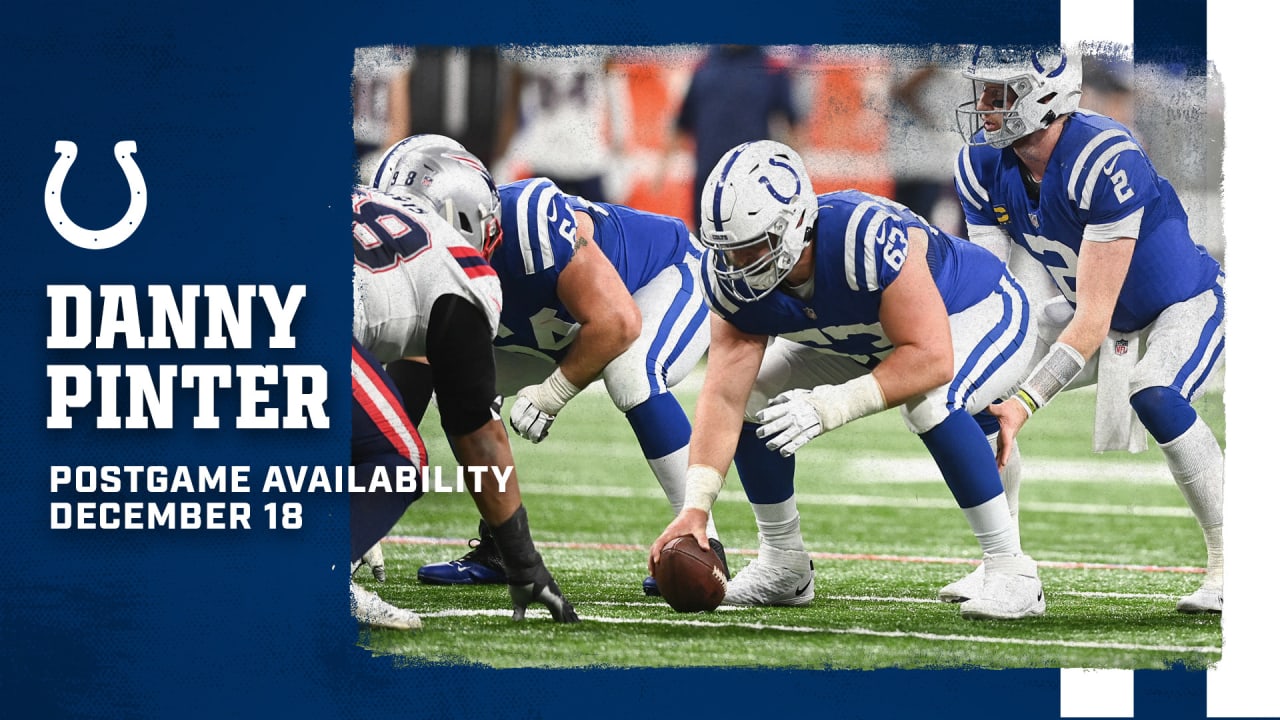 Colts vs. Patriots Postgame: Danny Pinter