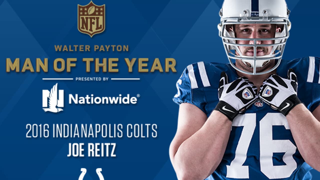 Joe Reitz Named Colts Man of the Year
