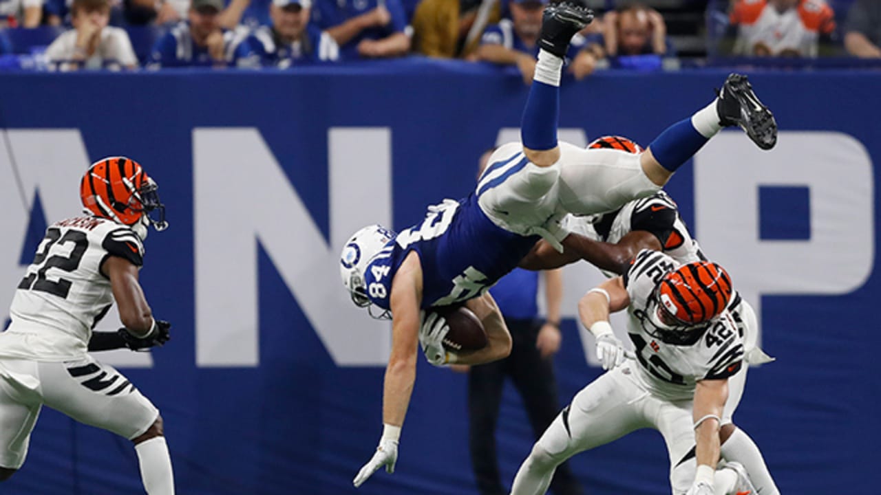 HIGHLIGHT: Jack Doyle LEAPS over defender for first down