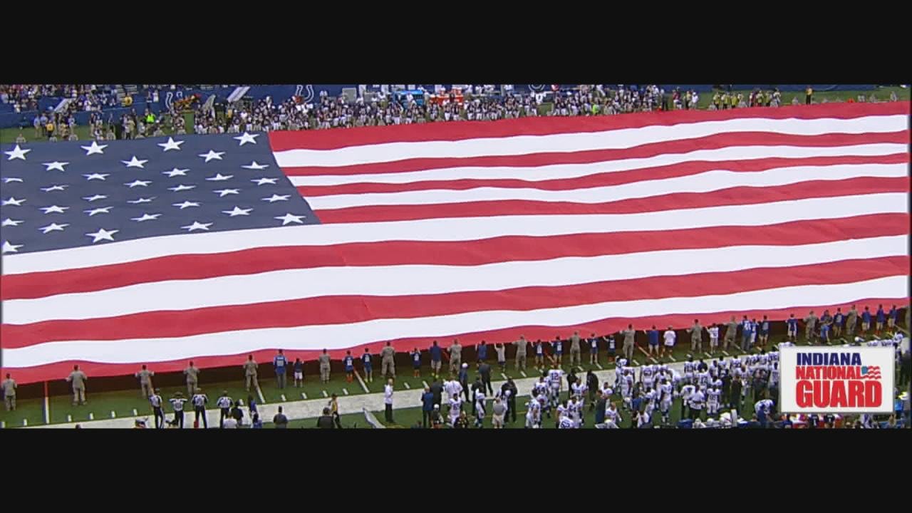 National Anthem: Colts vs. Bears