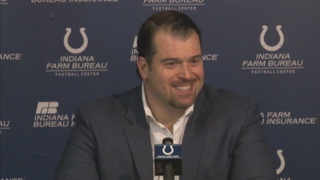 Ryan Grigson: "We have high expectations..."