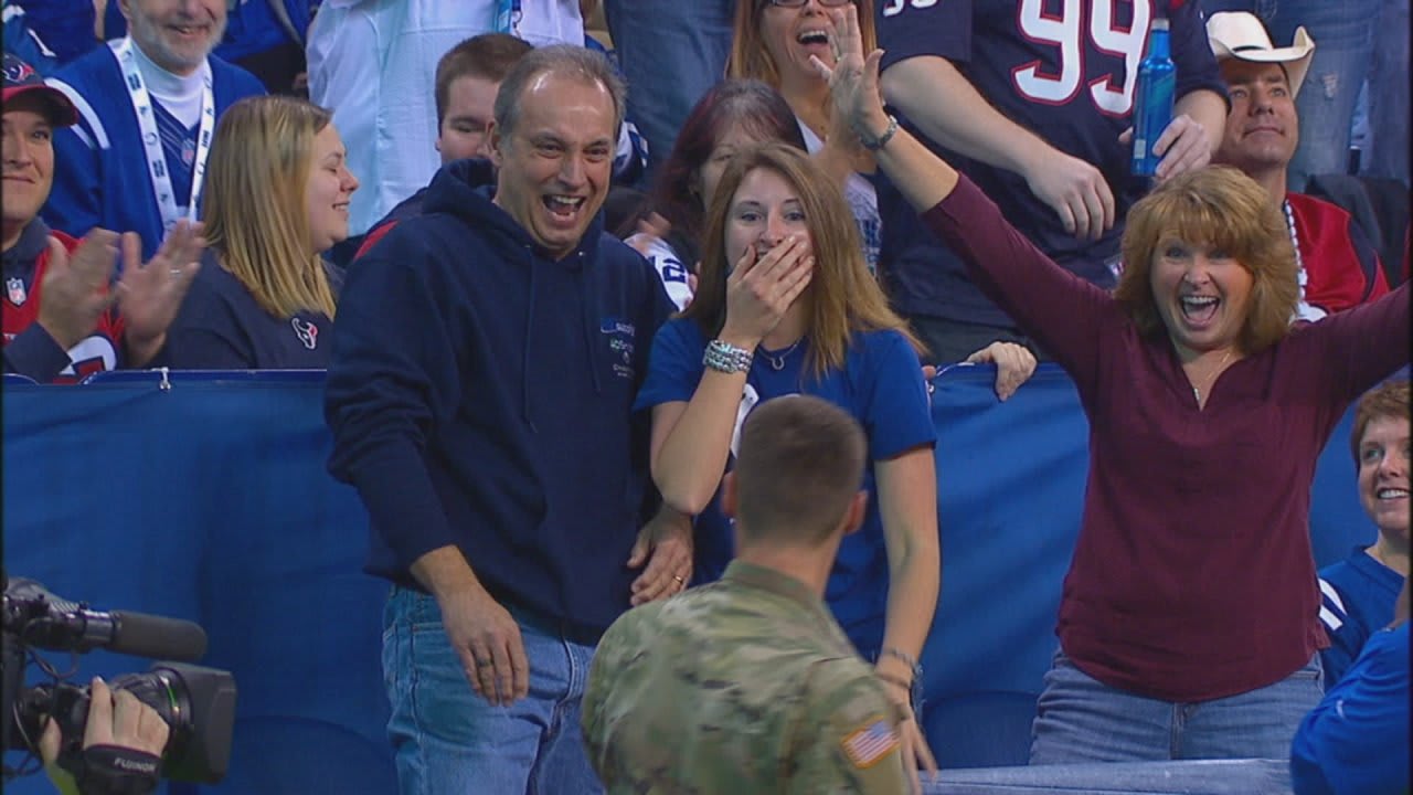 Military Surprise: Colts vs. Texans