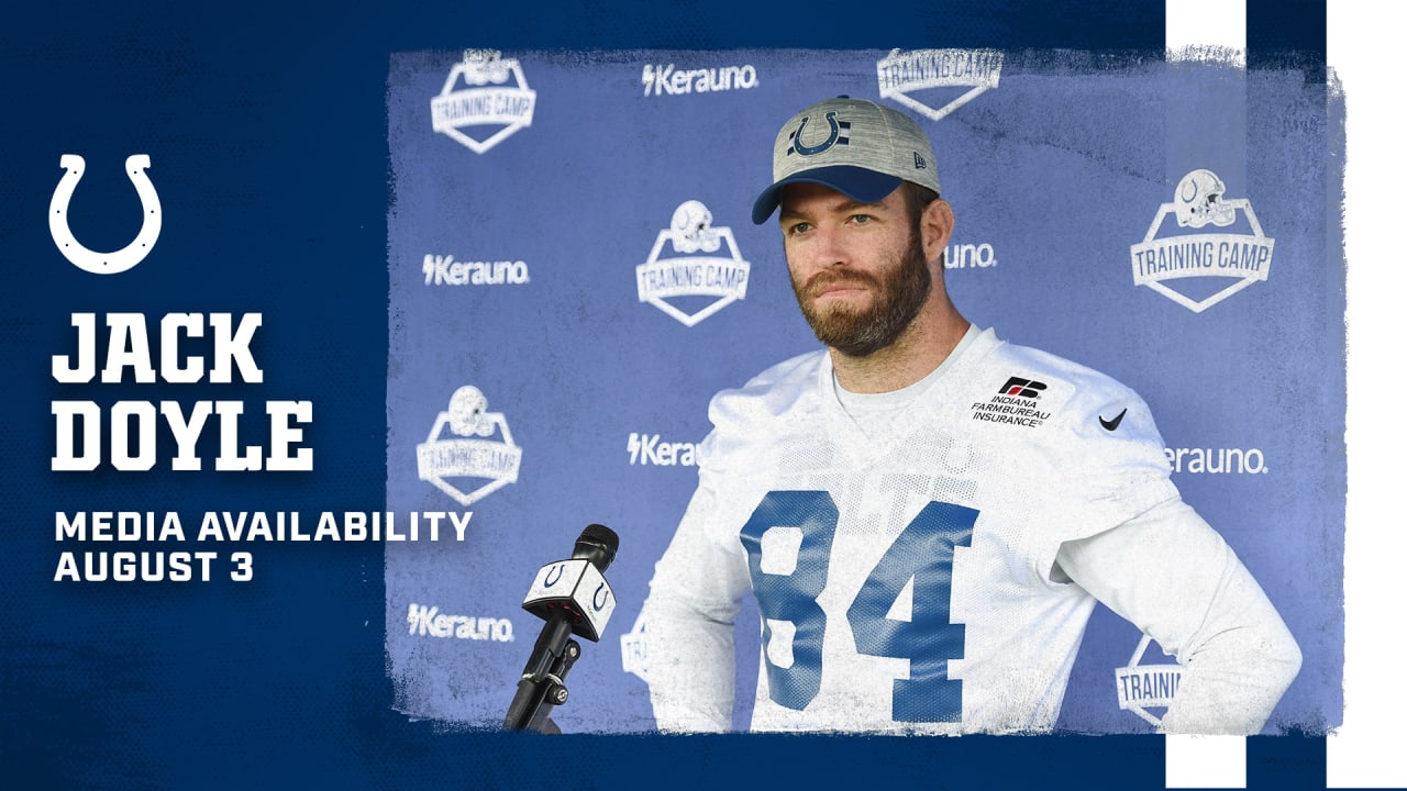 2021 Training Camp: Jack Doyle, August 3