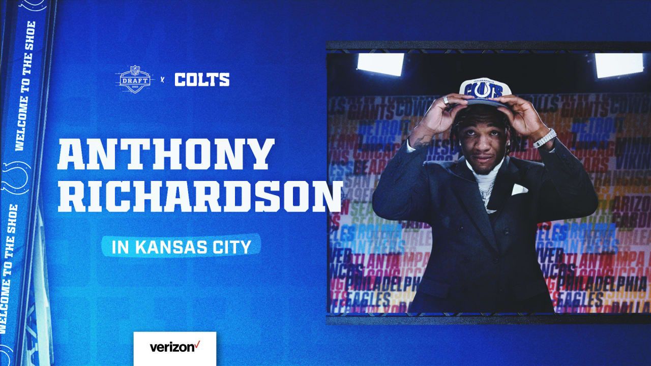 Anthony Richardson at the 2023 NFL Draft