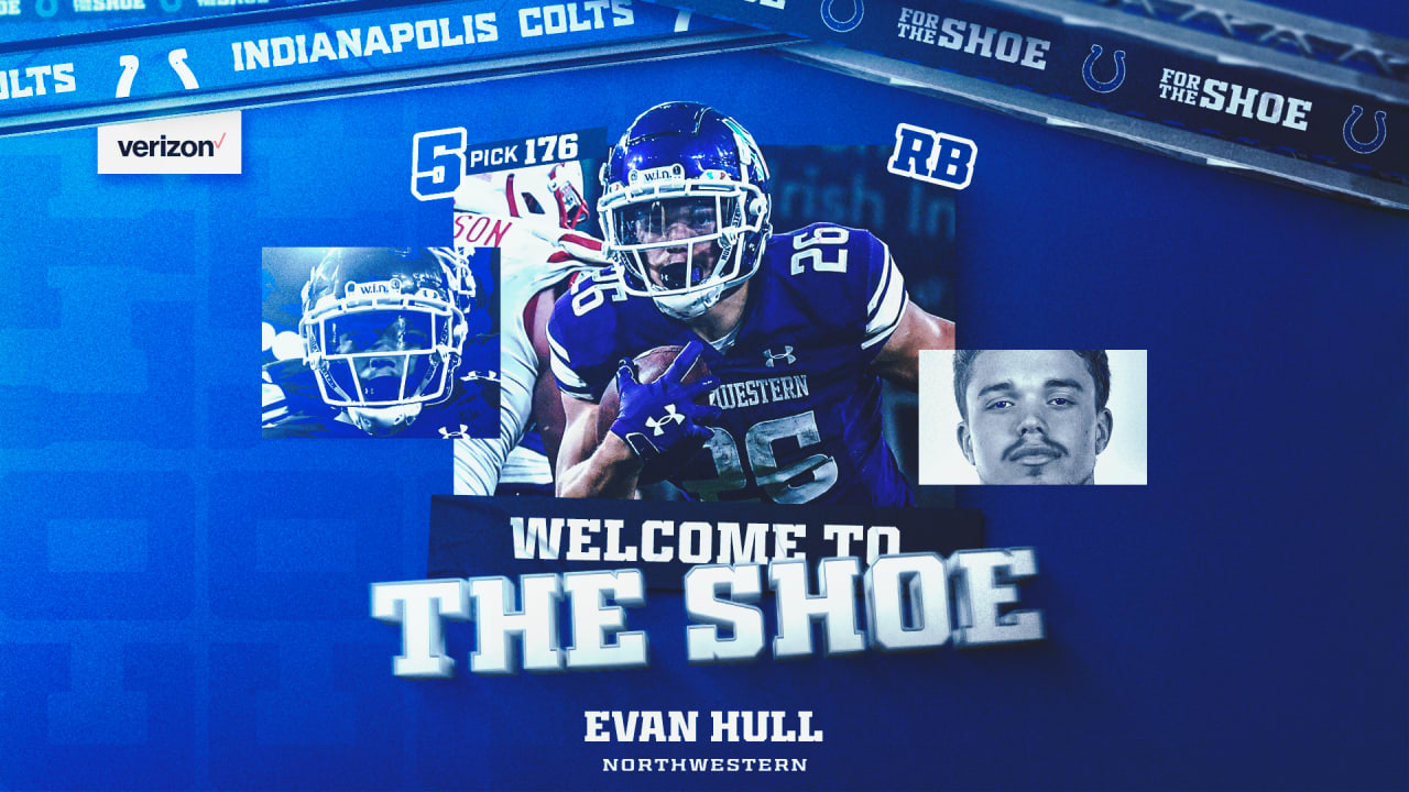 Colts select Northwestern RB Evan Hull with No. 176 pick in 2023 NFL Draft